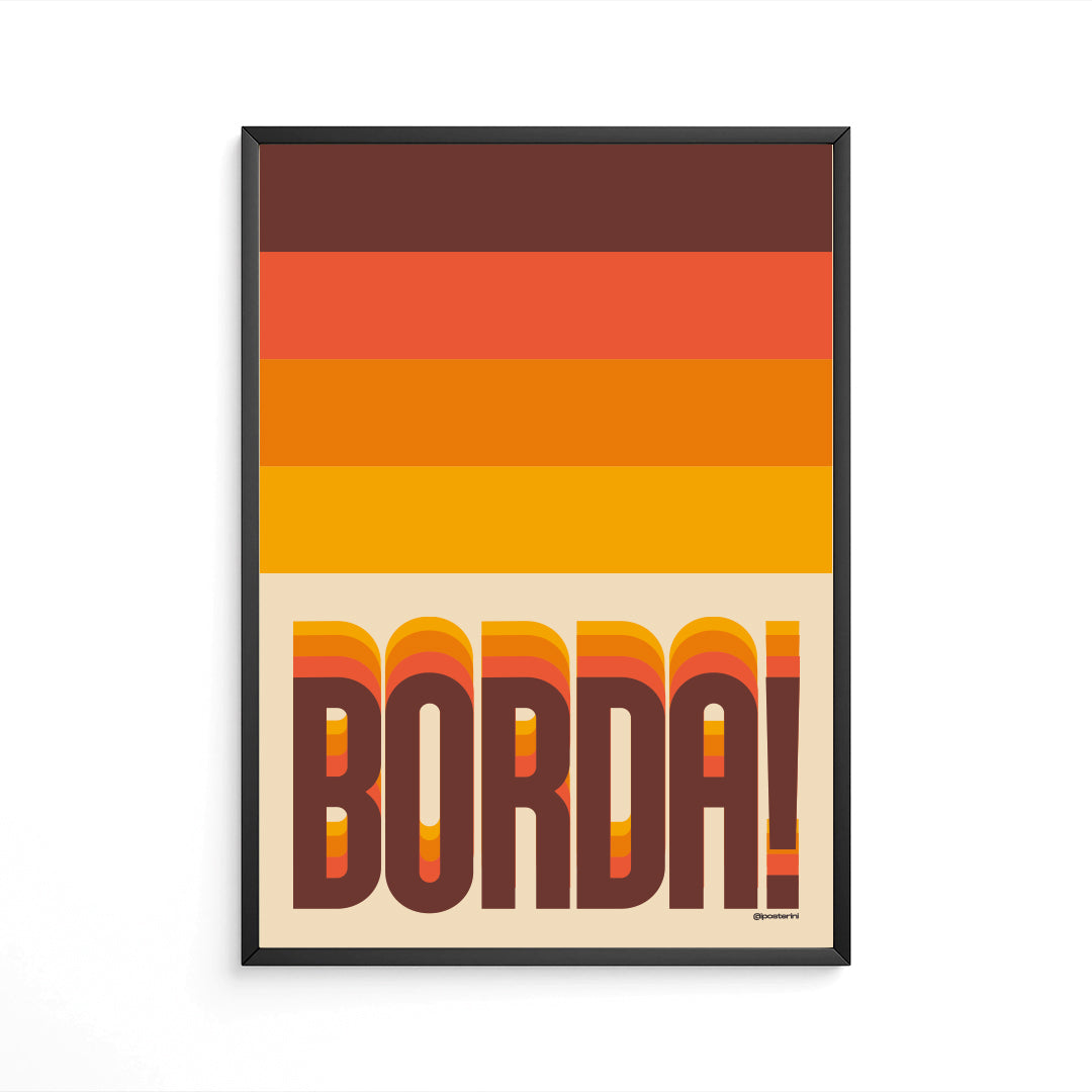 Borda! – iposterini